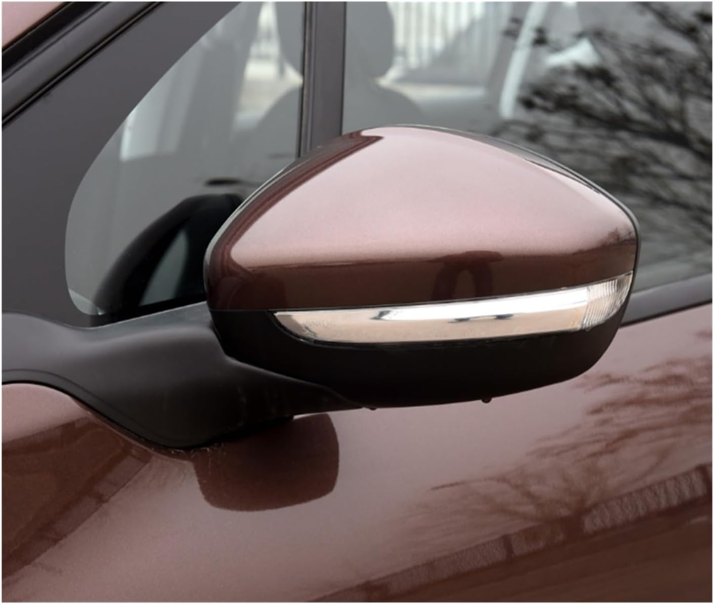 Amazon.co.jp: Car Rearview Mirror Assembly Peugeot 2008 2014 2015 2016 ...
