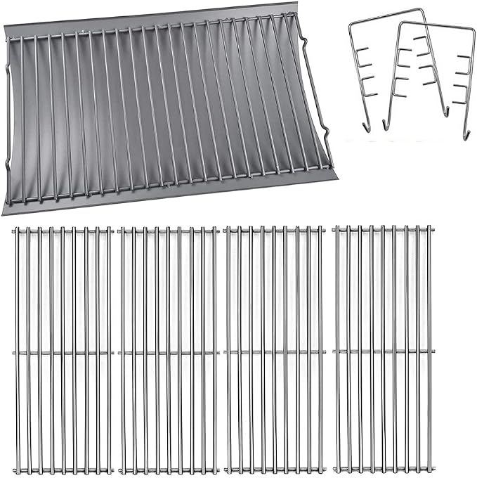 Amazon.com : DELSbbq 27 Inch Ash Pan and Cooking Grates for Chargriller ...