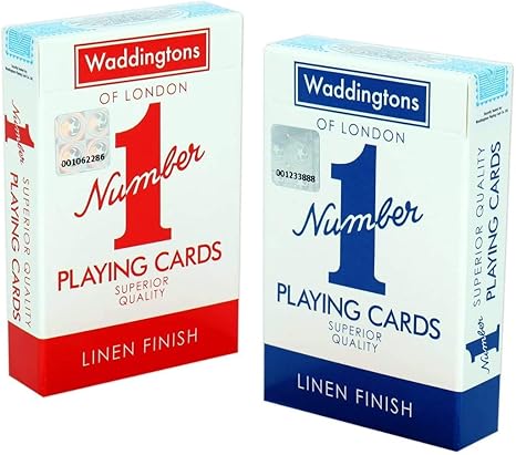Waddingtons No.1 Playing Cards 12 count(Pack of 2) : Amazon.co.uk: Toys ...