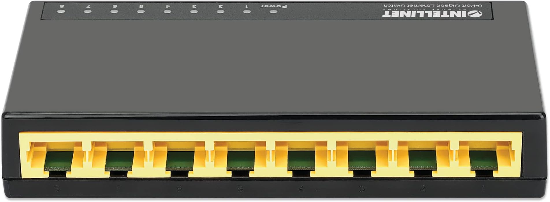 Amazon.com: Intellinet 8 Port Gigabit Ethernet Switch – 10 / 100 / 1000 ...