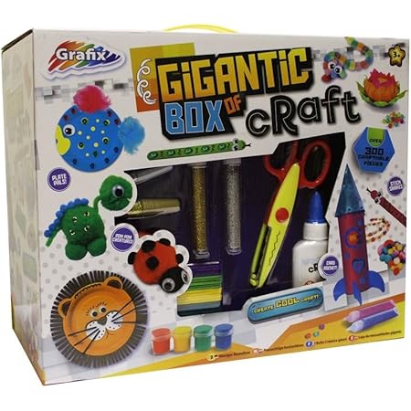 Giant Box of Craft 1000 Pieces : Amazon.co.uk: Toys & Games