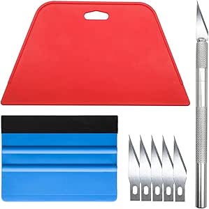 Professional Wallpaper Hand Tool Kit, 1 Set 8 Pieces Wallpaper Application Tool with Trimming ...