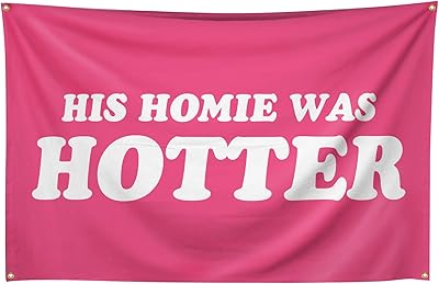 Amazon.com : Seekamit Fuck It We Ball Flag Pink Funny College Dorm ...
