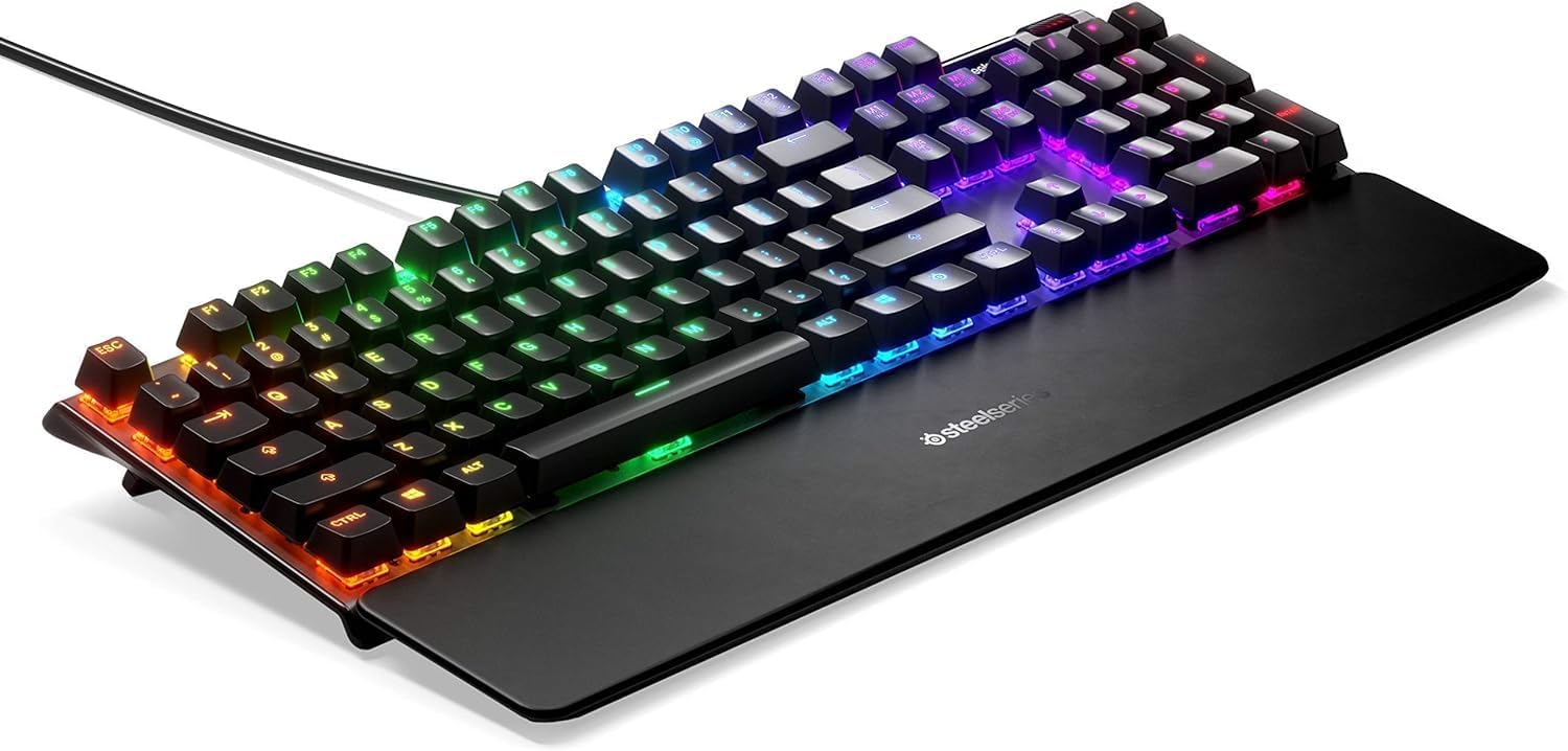 Amazon.com: SteelSeries Apex Gaming Keyboard : Video Games