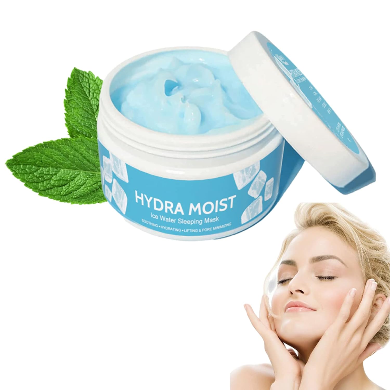 Amazon.com : IPQYIHF Jskin Beauty Hydra Moist Ice Water Sleeping Mask ...