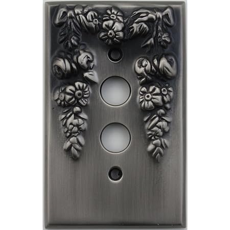 Classic Accents Decorative Oil Rubbed Bronze One Gang Push Button Light ...