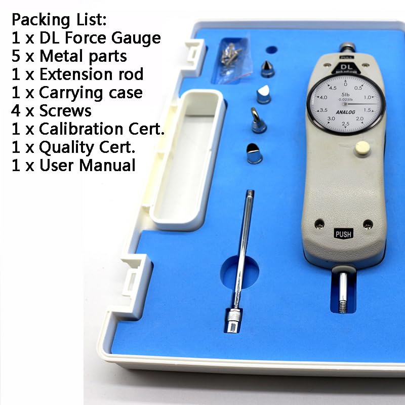 Snapklik.com : Digital Force Gauge Push Pull Force Gauge Force Tester Meter