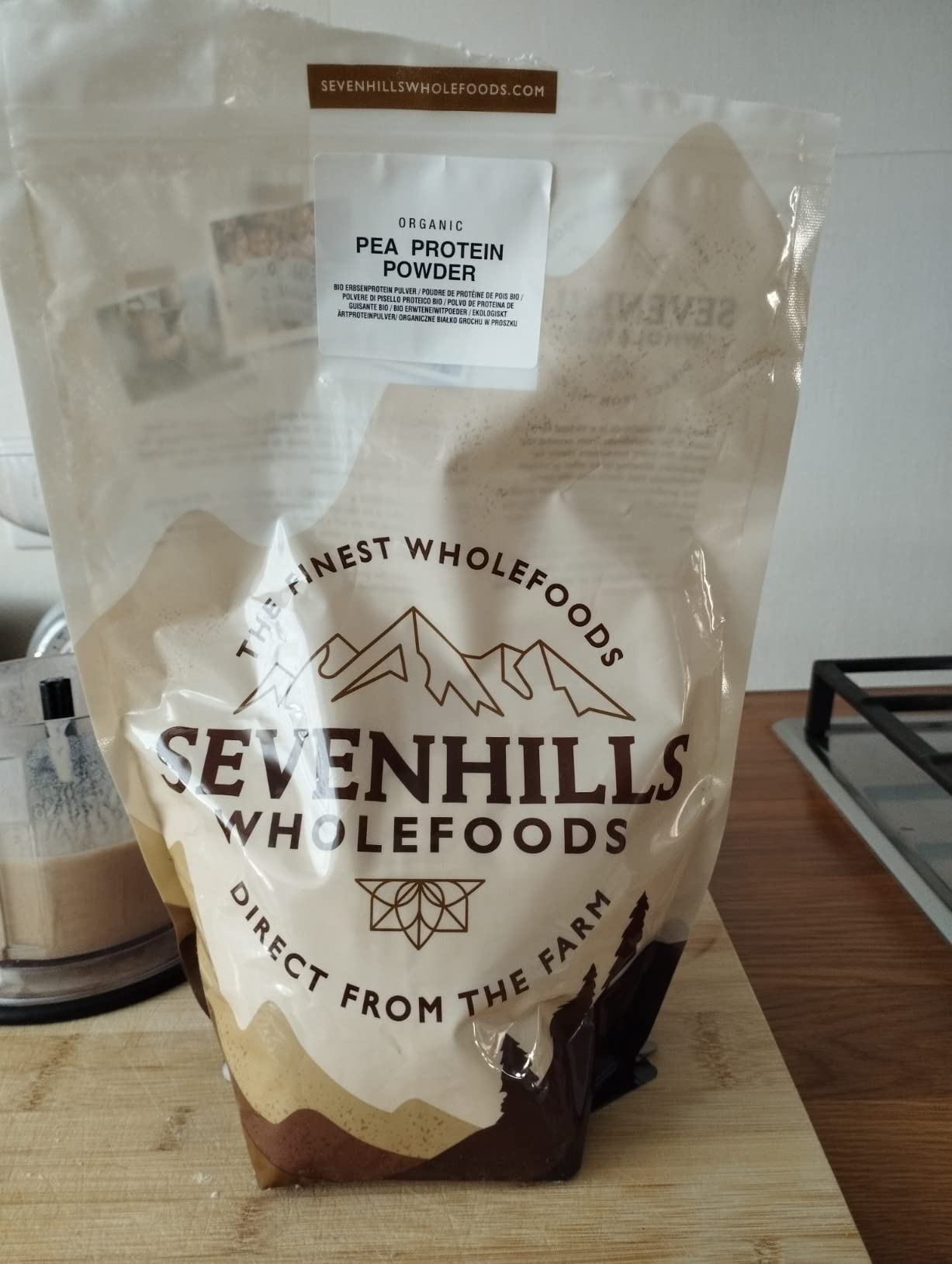 Sevenhills Wholefoods Organic Pea Protein Powder 1kg : Amazon.co.uk ...