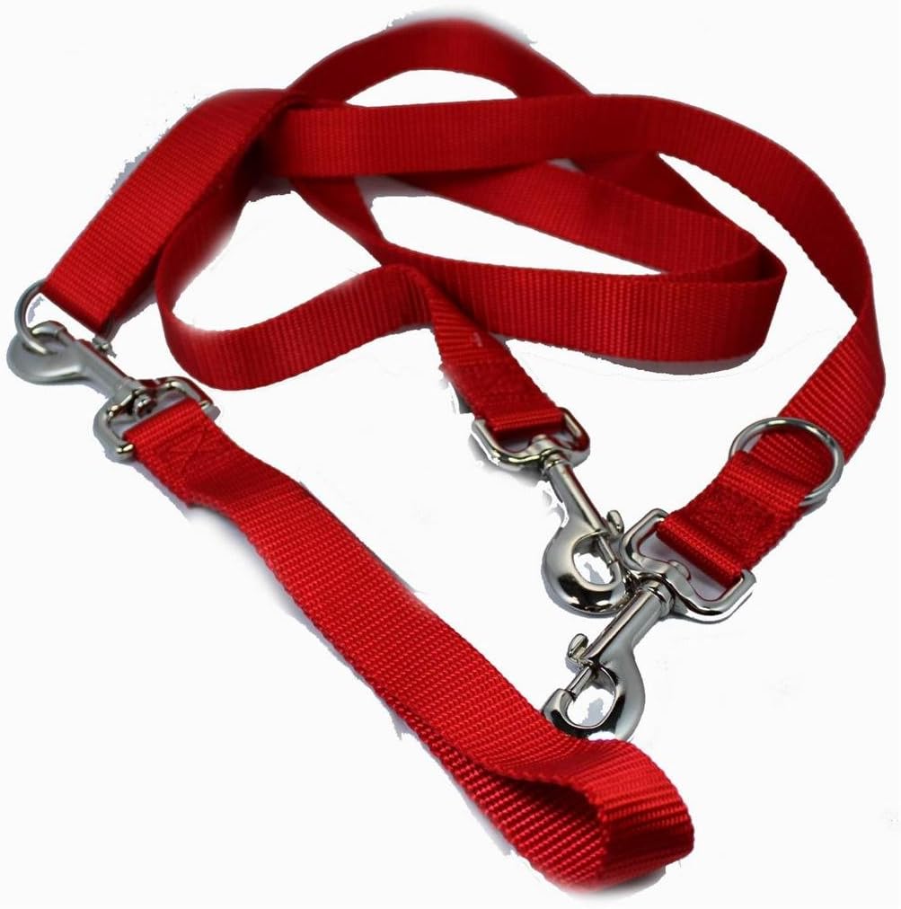 Amazon.com : 2 Hounds Freedom Multipurpose 1 Inch Euro Pet Leash 4 to 8 ...