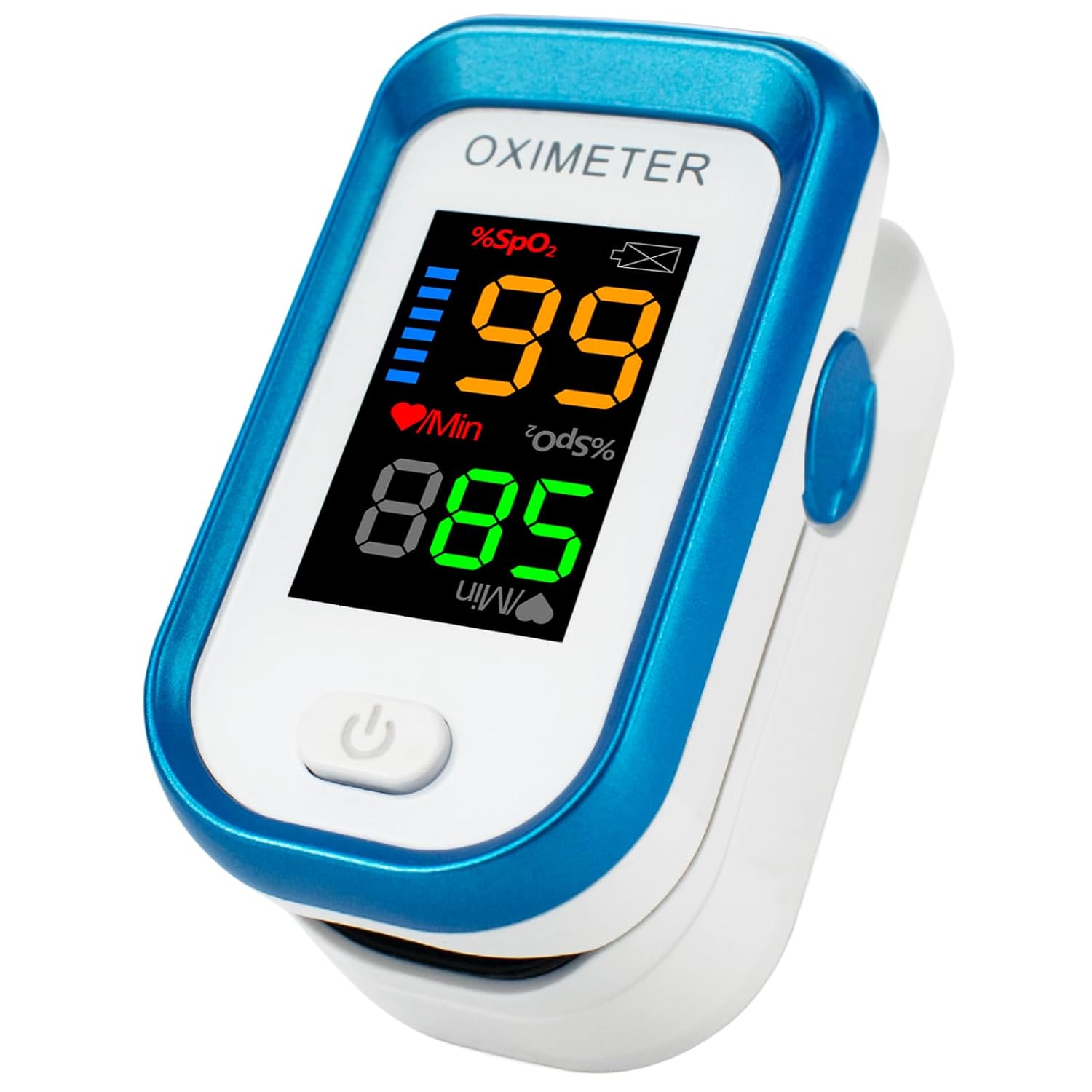 Amazon.com: Qxygen monitor fingertip, large LED screen heart rate ...