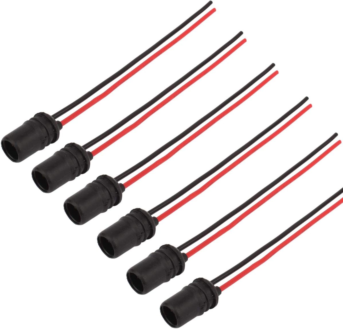 Amazon.com: WINKA T10 W5W 194 Bulbs Sockets Pre-Wired Harness Connector ...