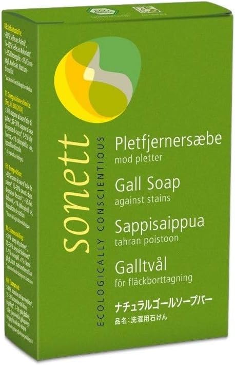 Sonett Gall Soap for Stain Removal, 100g Bar by Sonett : Amazon.co.uk ...