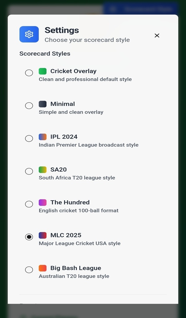 Cricket Overlay - App on Amazon Appstore