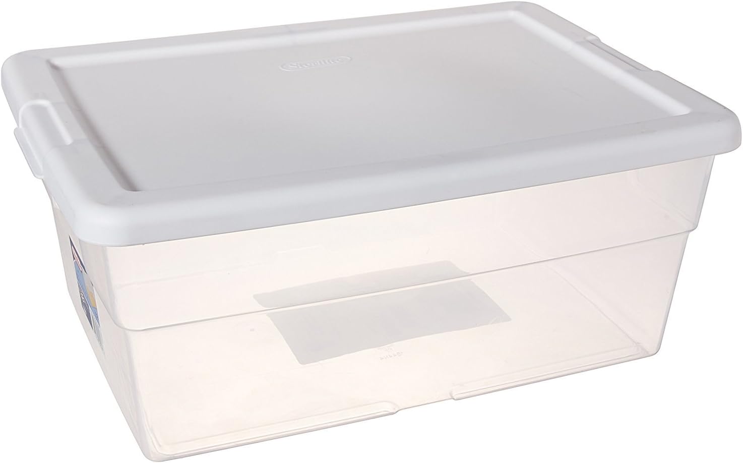 Amazon.com - iris Buckle Up Storage Box, 12.9 Quart, Clear, 4 Count