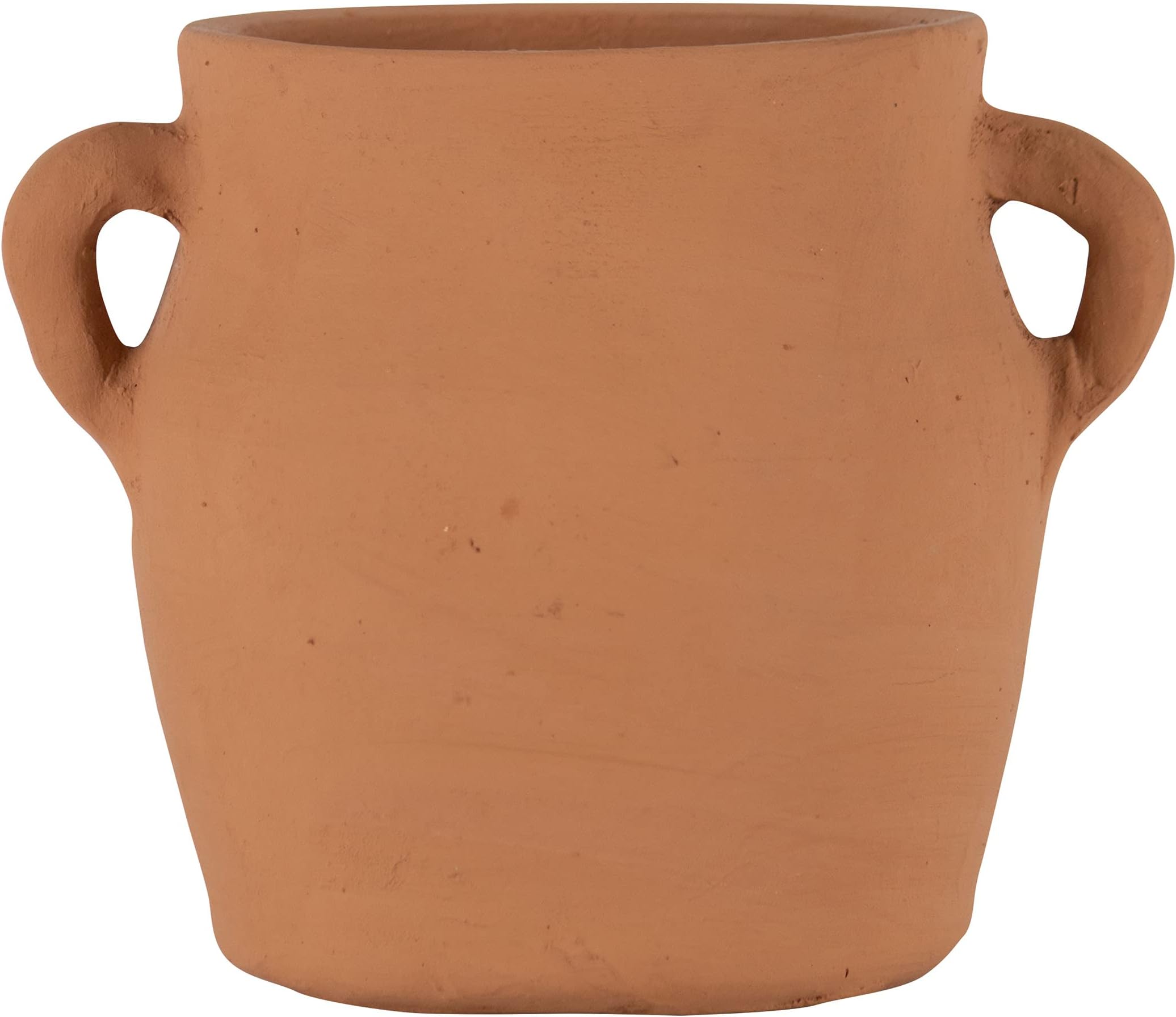 Amazon.com: Mud Pie Small Terracotta Rattan Vase; 5 1/2" x 4 3/4" Dia ...