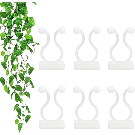Amazon.com : Plant Climbing Wall Fixture Clips 50 Pcs,Self-Adhesive ...