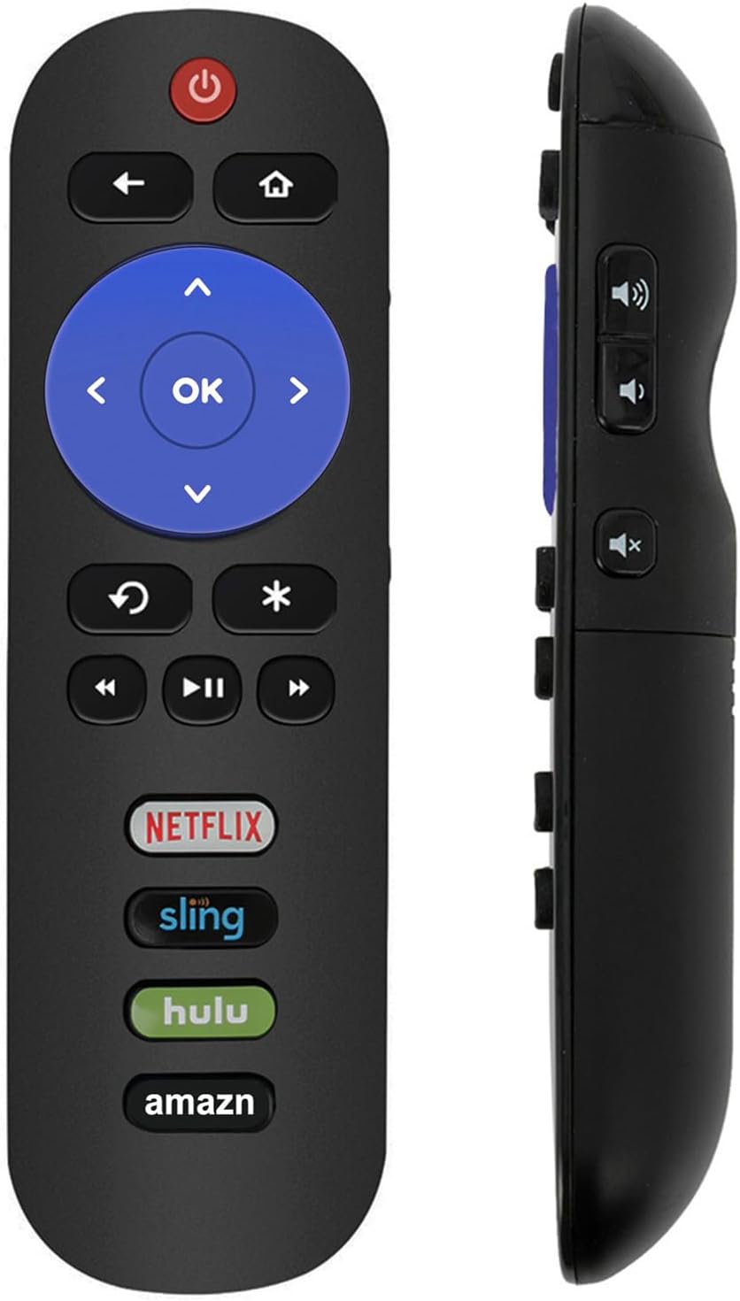 Amazon.com: New Replace Remote Control fit for TCL Roku TV/JVC Roku ...