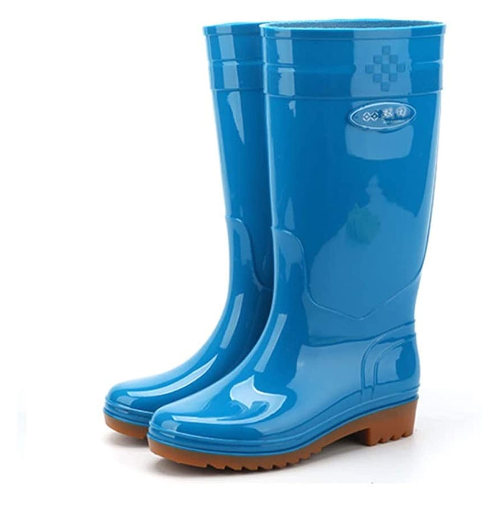 Blue rain boots for women online