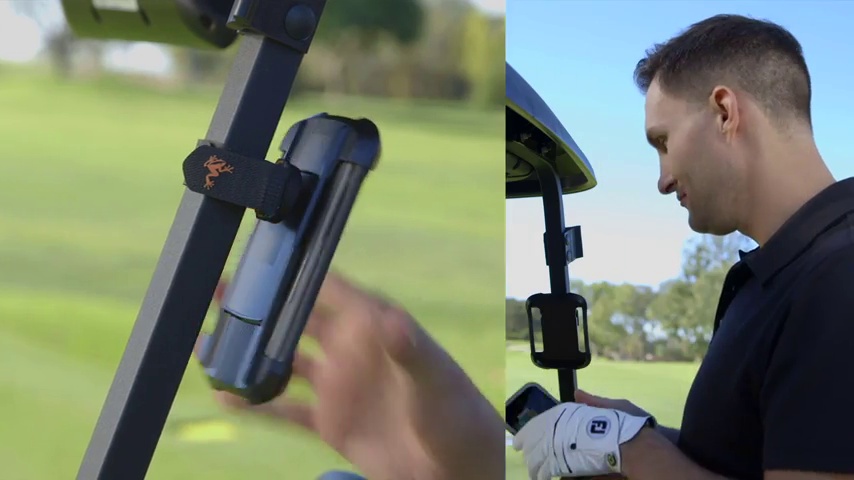 Watch Frogger Golf Phone Latch-It Golf Cart Mount on Amazon Live