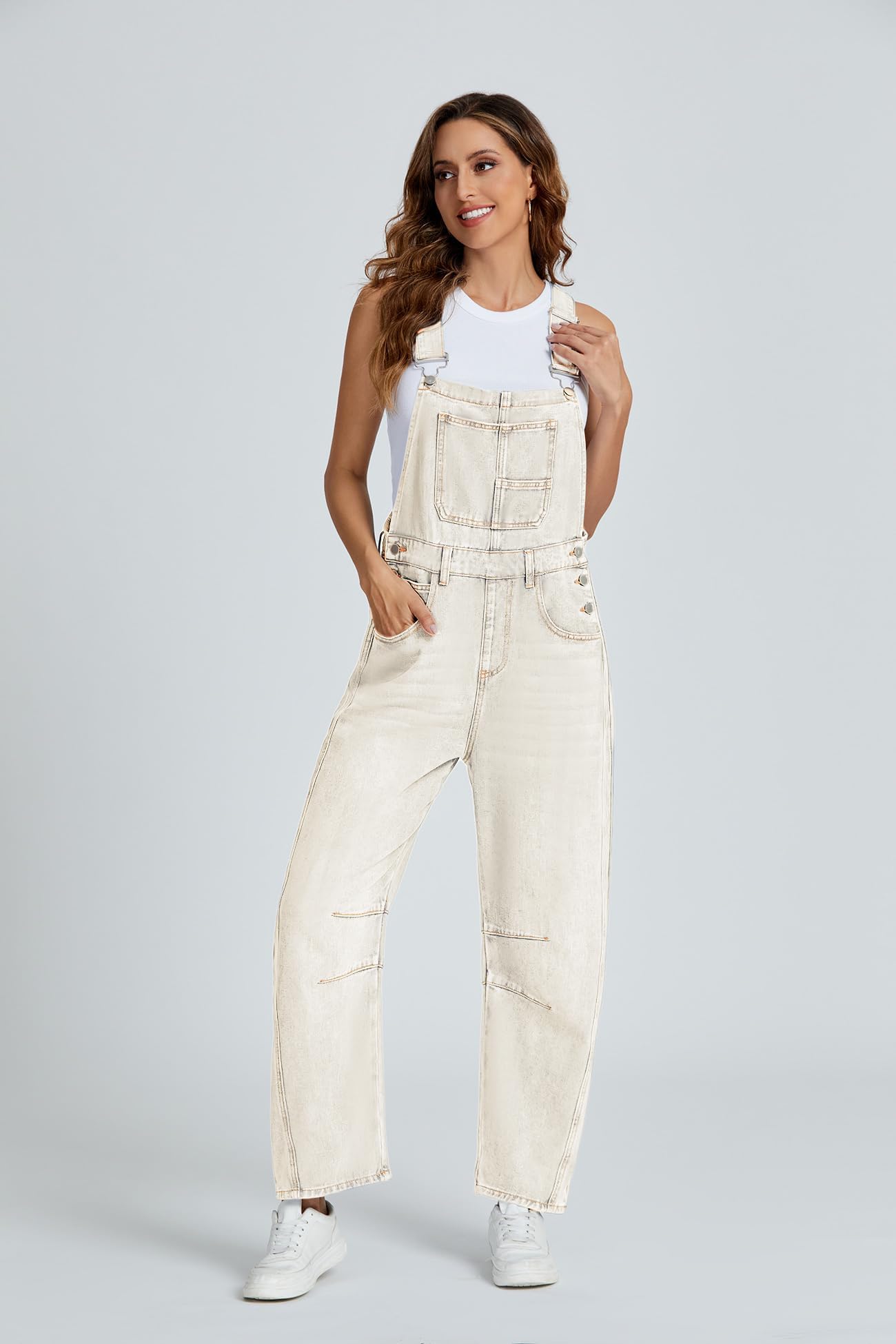 Snapklik.com : Kedera Womens Denim Bib Overalls Spring Fashion Trendy ...