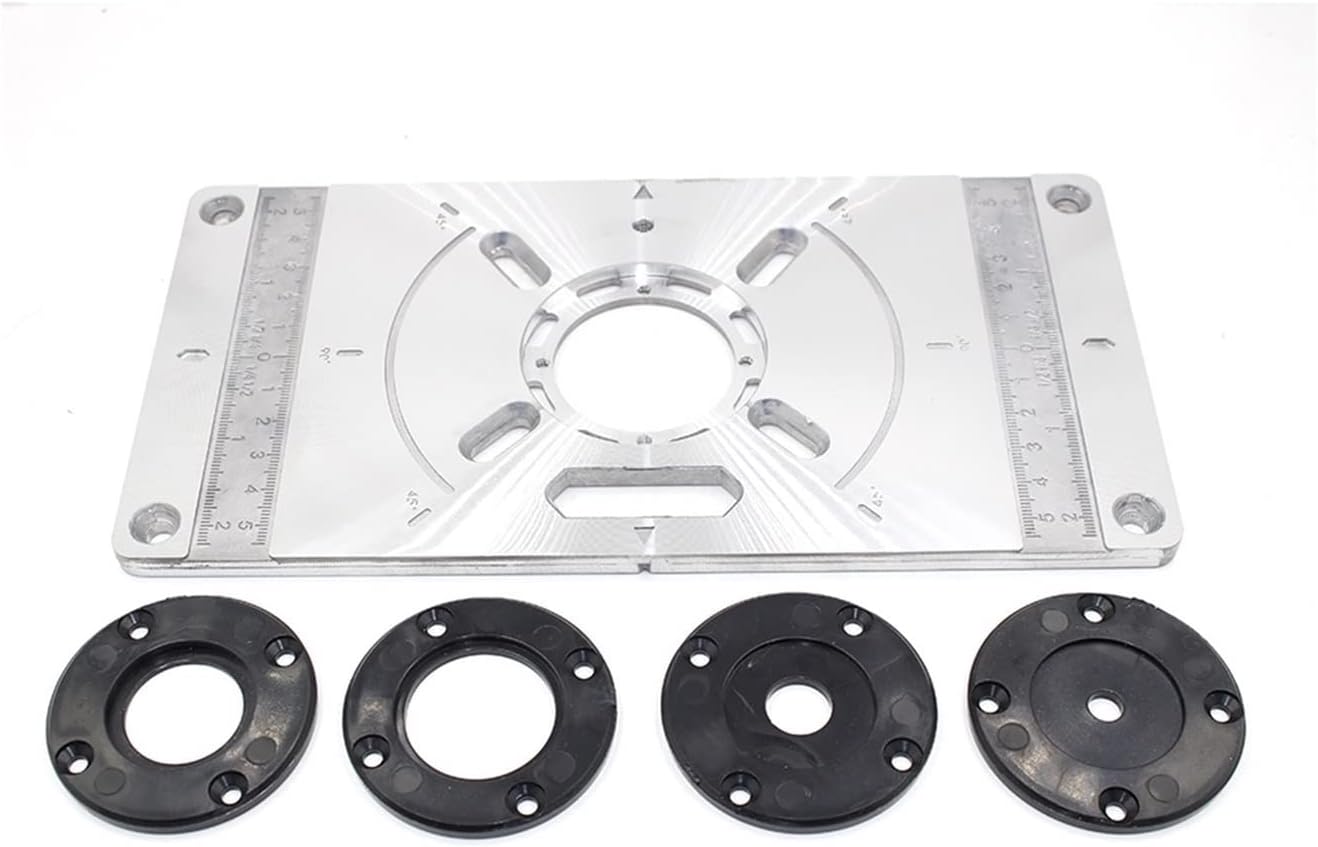 Aluminum Electric Jig Saw Flip Board Router Table Insert Plate With ...