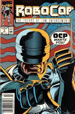 Amazon.com: Robocop (Marvel) #5 (Newsstand) VG ; Marvel comic book ...