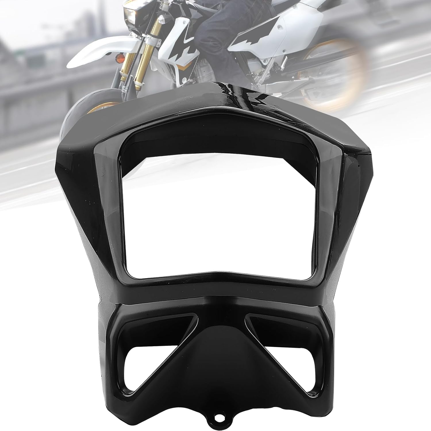 Amazon.com: ATVMaster Black Headlight Cover Mask, Fit for Suzuki ...