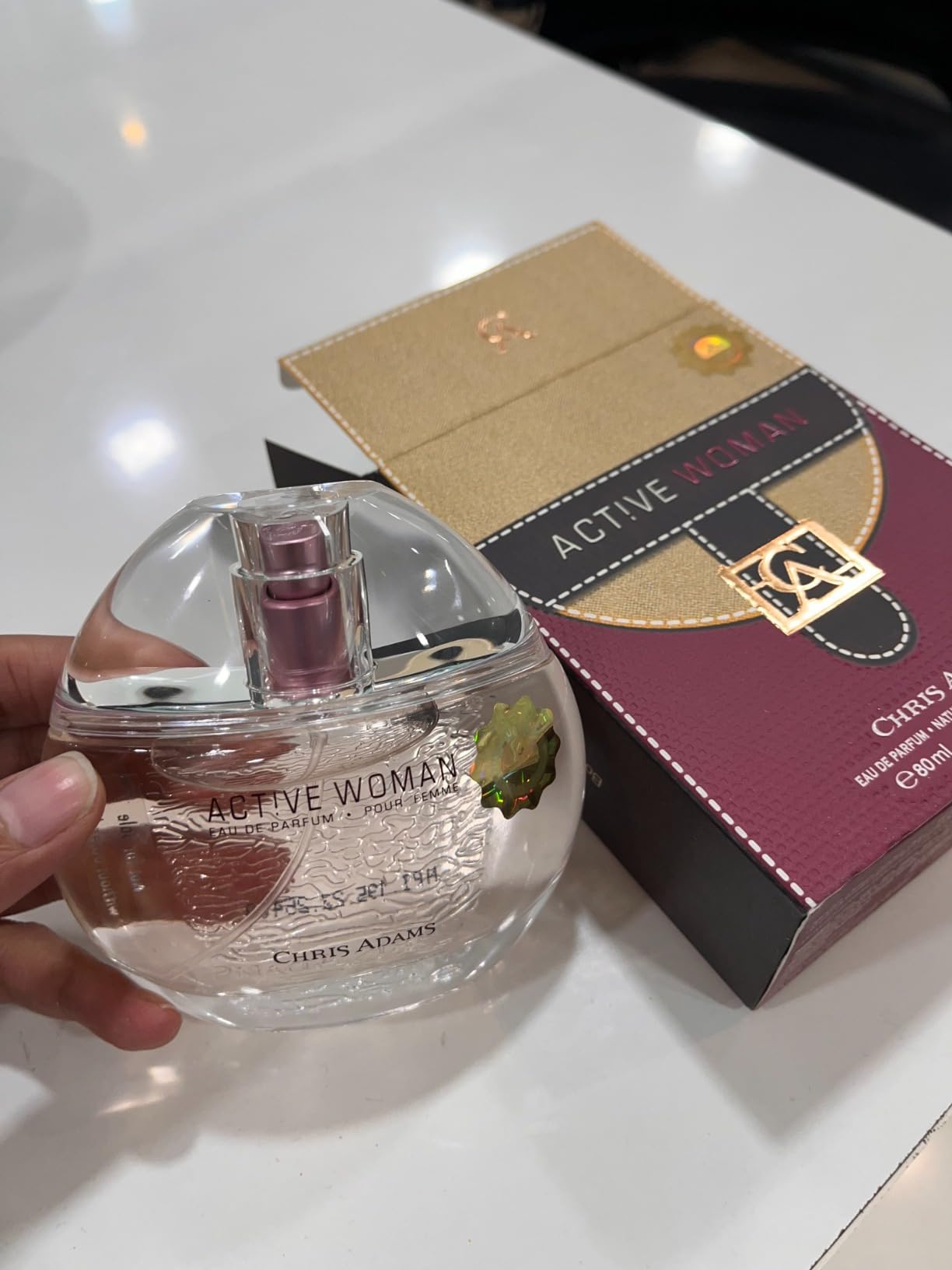 Buy Chris Adams Eau De Parfum - Active Woman 80ml | Fresh Floral Fruity ...