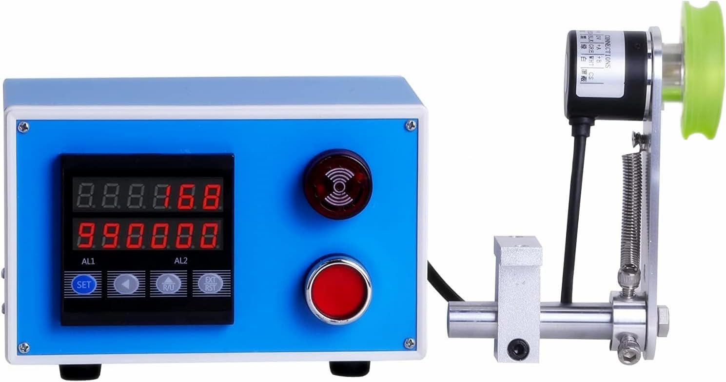 Amazon.com: YMJOINMX Digital Length Meter Counter Cable Wheel Length ...