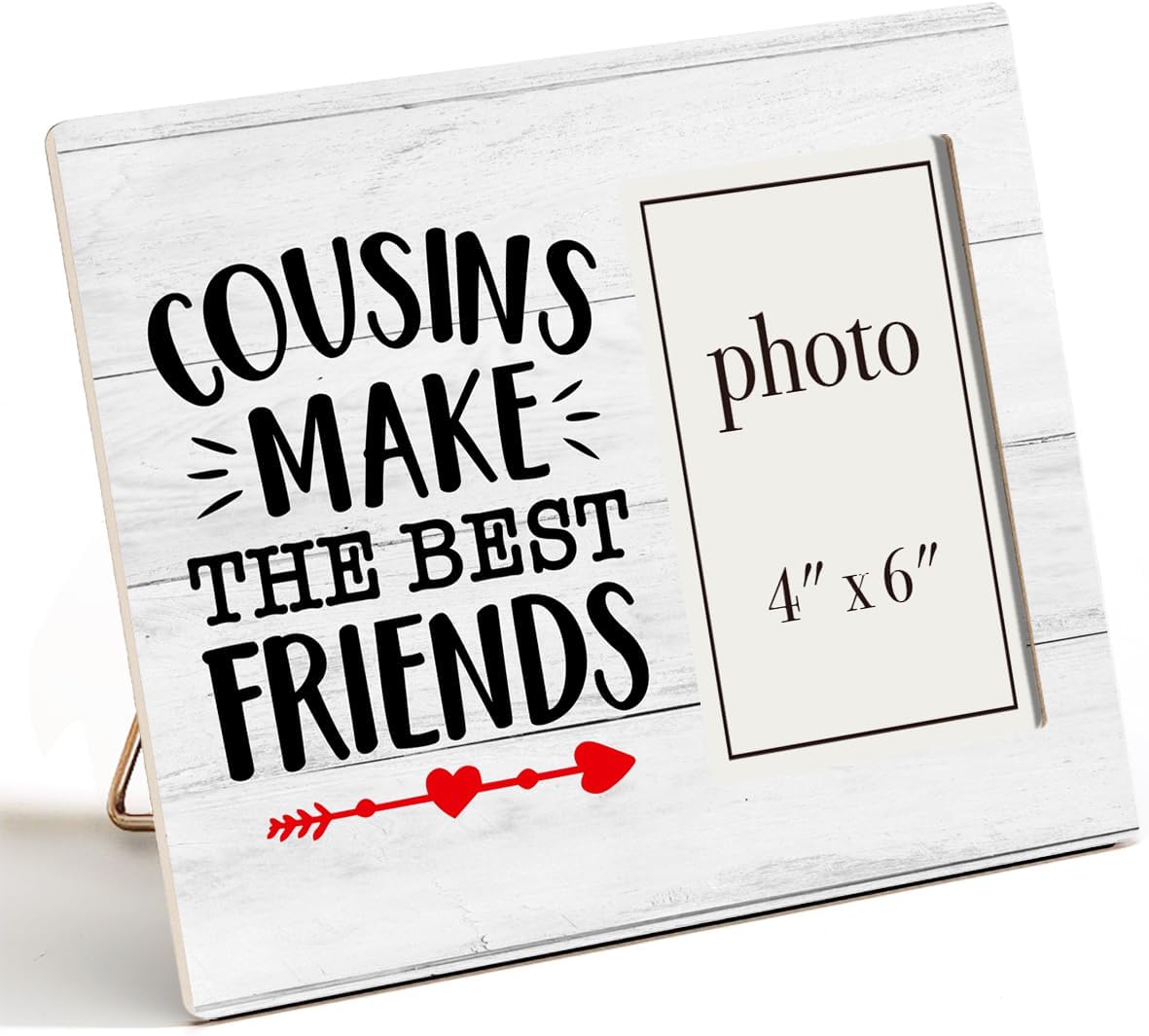 Amazon.com - Malden International Designs 4x6 or 5x7 Cousins Distressed ...