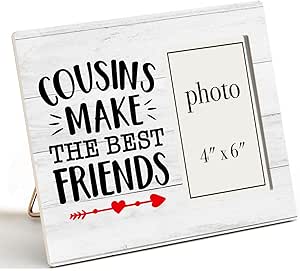 Amazon.com - Zauly Cousins Gifts Wood Picture Frame, Cousins Gifts for ...