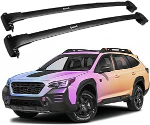 Roof Racks with Raised Rails Cross Bars Fit for Subaru Outback ...