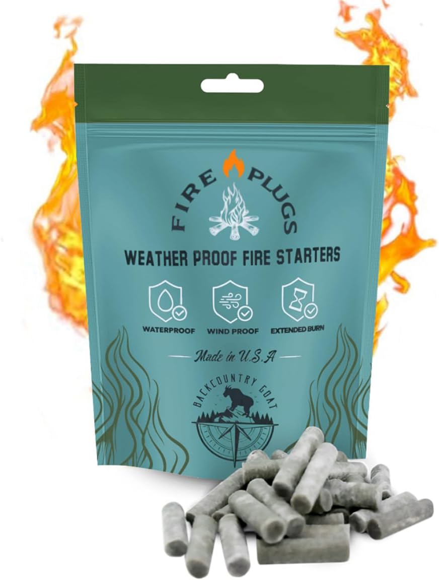 Amazon.com : Pyro Putty Fire Balls: Fire Plugs Fire Starter with 7 ...