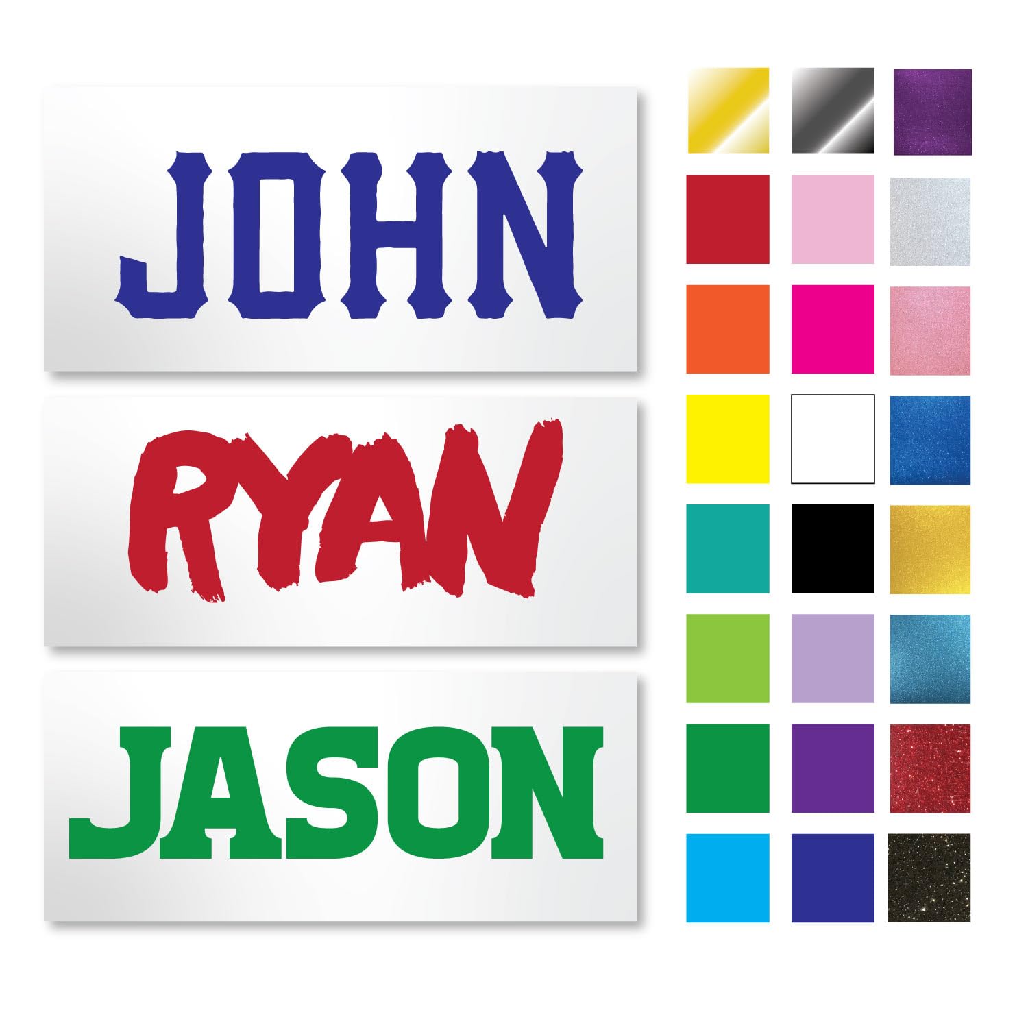 Amazon.com - Custom Personalized Vinyl Name Decal Sticker for Tumbler ...