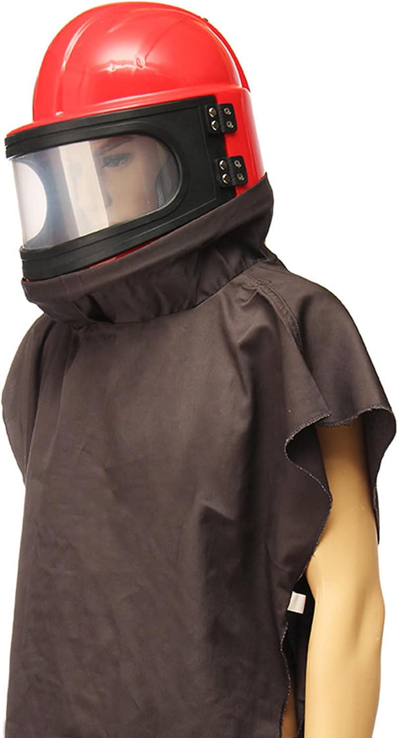 Amazon.com: EXQST Air Supplied Safety Sandblast Helmet, Helmet Wind ...