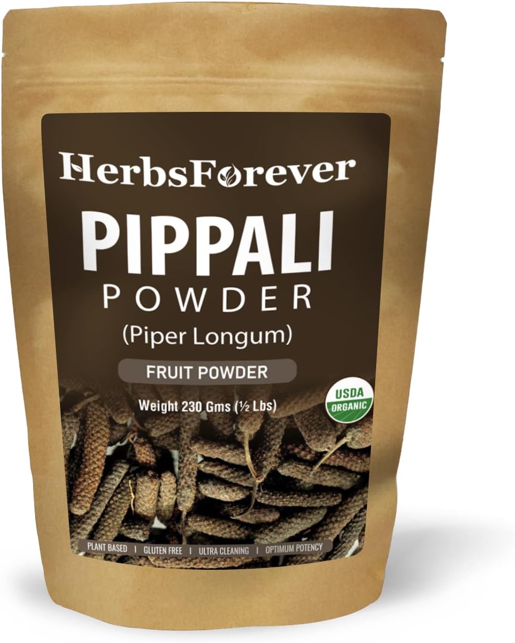 Amazon.com: HerbsForever Pippali Powder – Premium Organic Piper Lignum ...