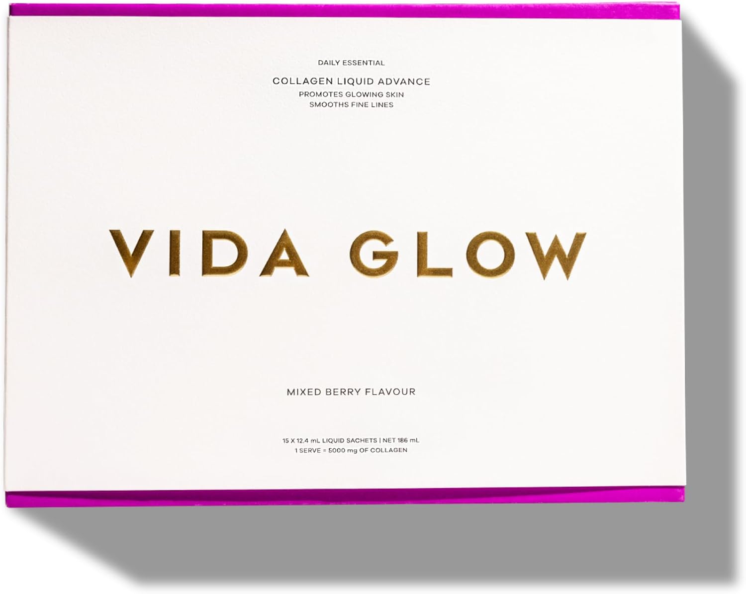 Amazon.com: Vida Glow Collagen Liquid Advance | Mixed Bery Flavour | 15 ...