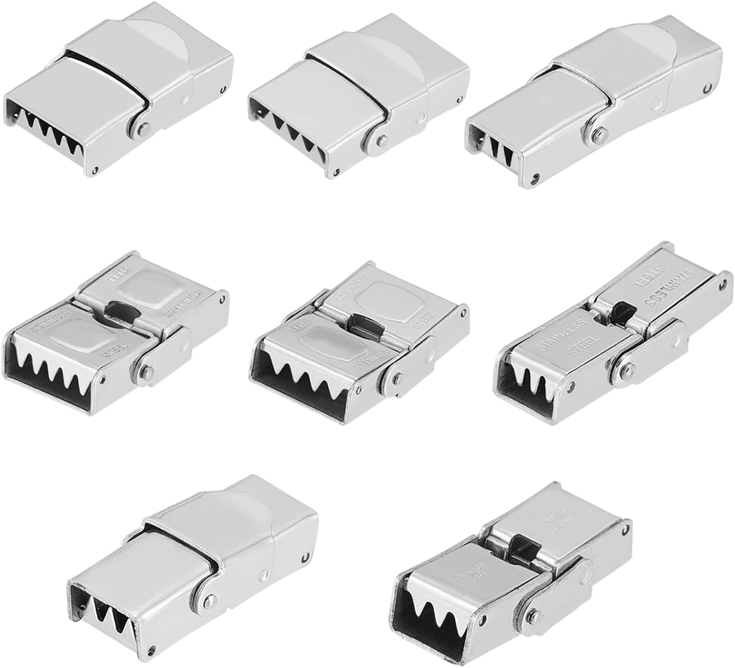 UNICRAFTALE 8 Sets 4 Größen Uhr Verschluss Für Edelstahl Uhrenarmbänder ...