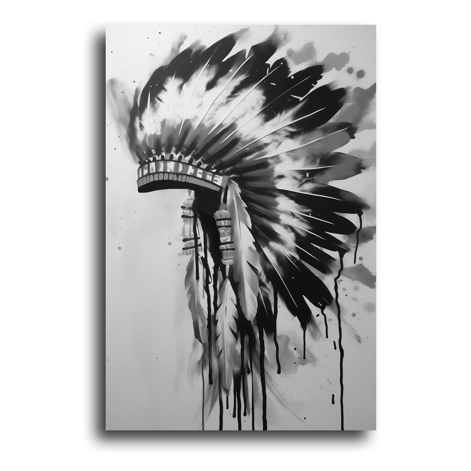 Dibujo Sencillo De Tocado Nativo Americano