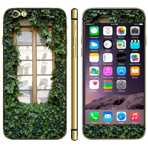 Generic Window Pattern Mobile Phone Decal Stickers For Iphone 6 ...