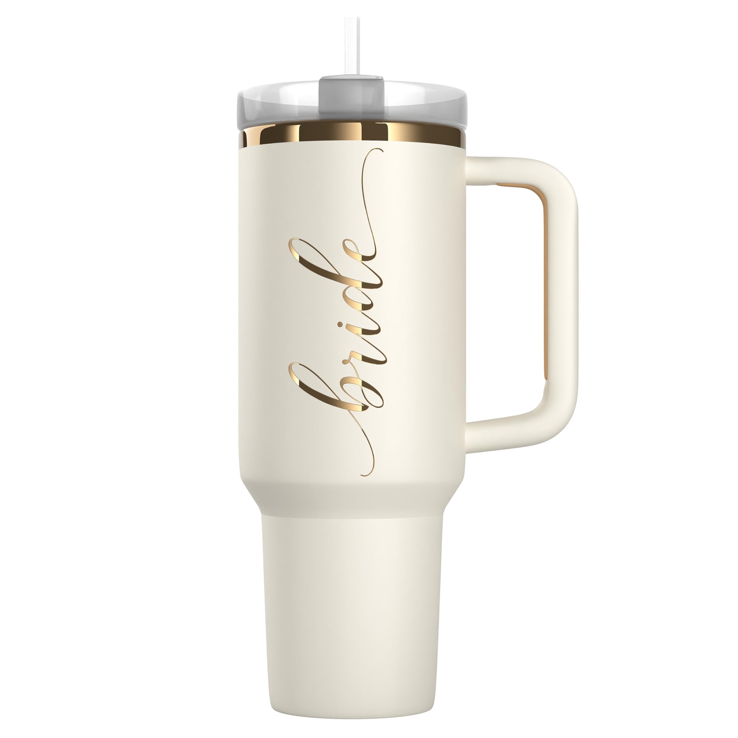 Amazon.com | Heather & Willow Bride to Be Coffee Tumbler with Lids and ...