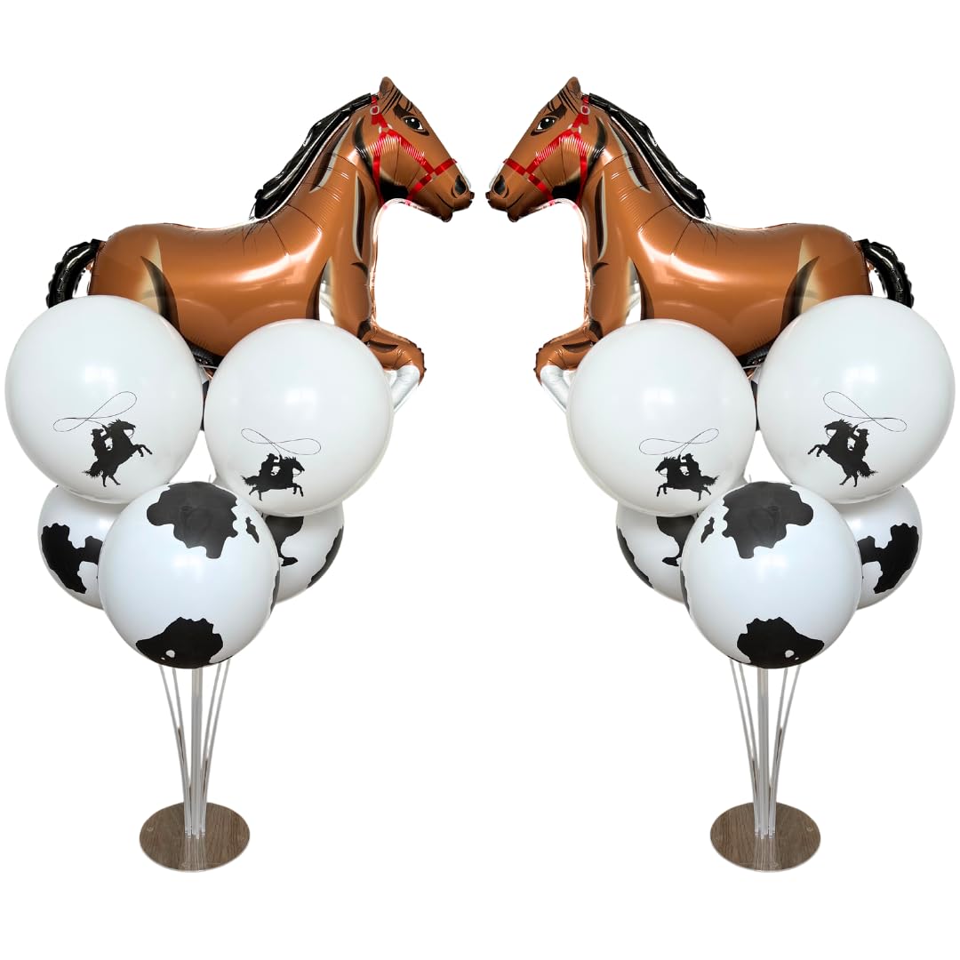 Amazon.com: My First Rodeo Balloon Stand Kit | Western Themed ...