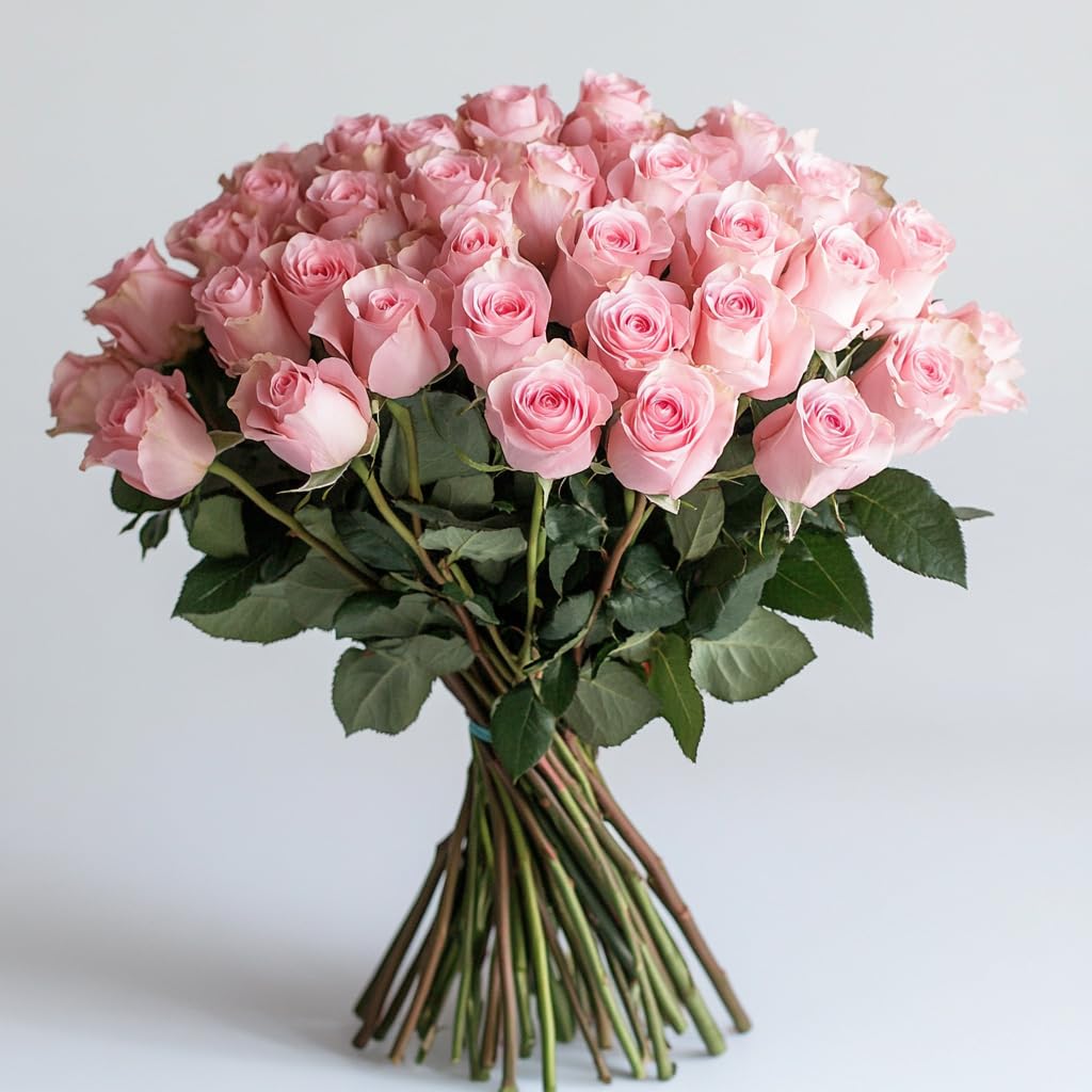 Birthday Pink Rose Bouquets