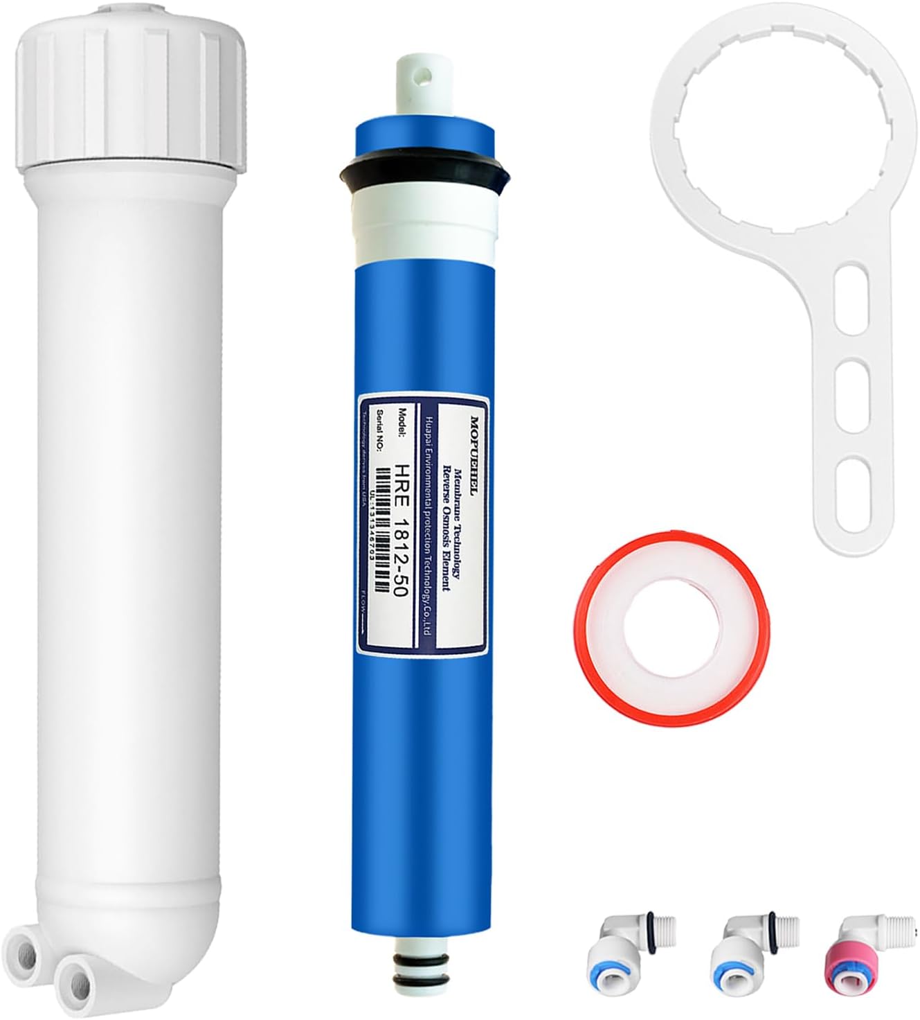 Amazon.com: MOPUEHEL 50 GPD RO Membrane with Reverse Osmosis Membrane ...