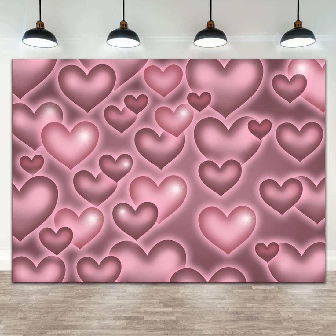 Buy Lofaris Blackpink Heart Photo Backdrop Early 2000s Old School ...