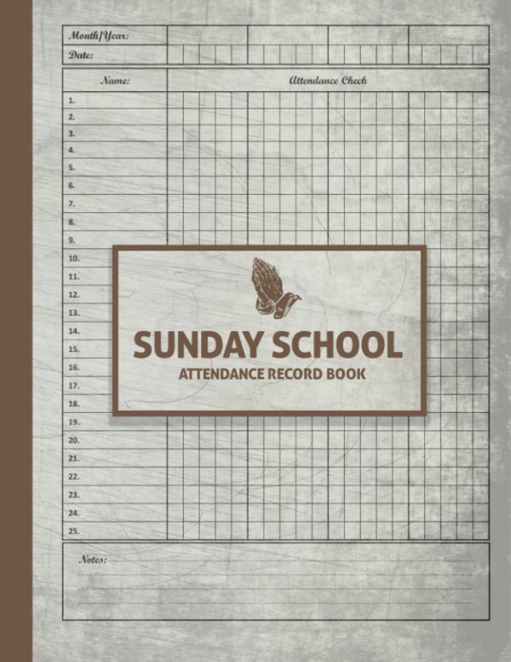 Quarterly Sunday School Attendance Sheet Printable Weekly Attendance