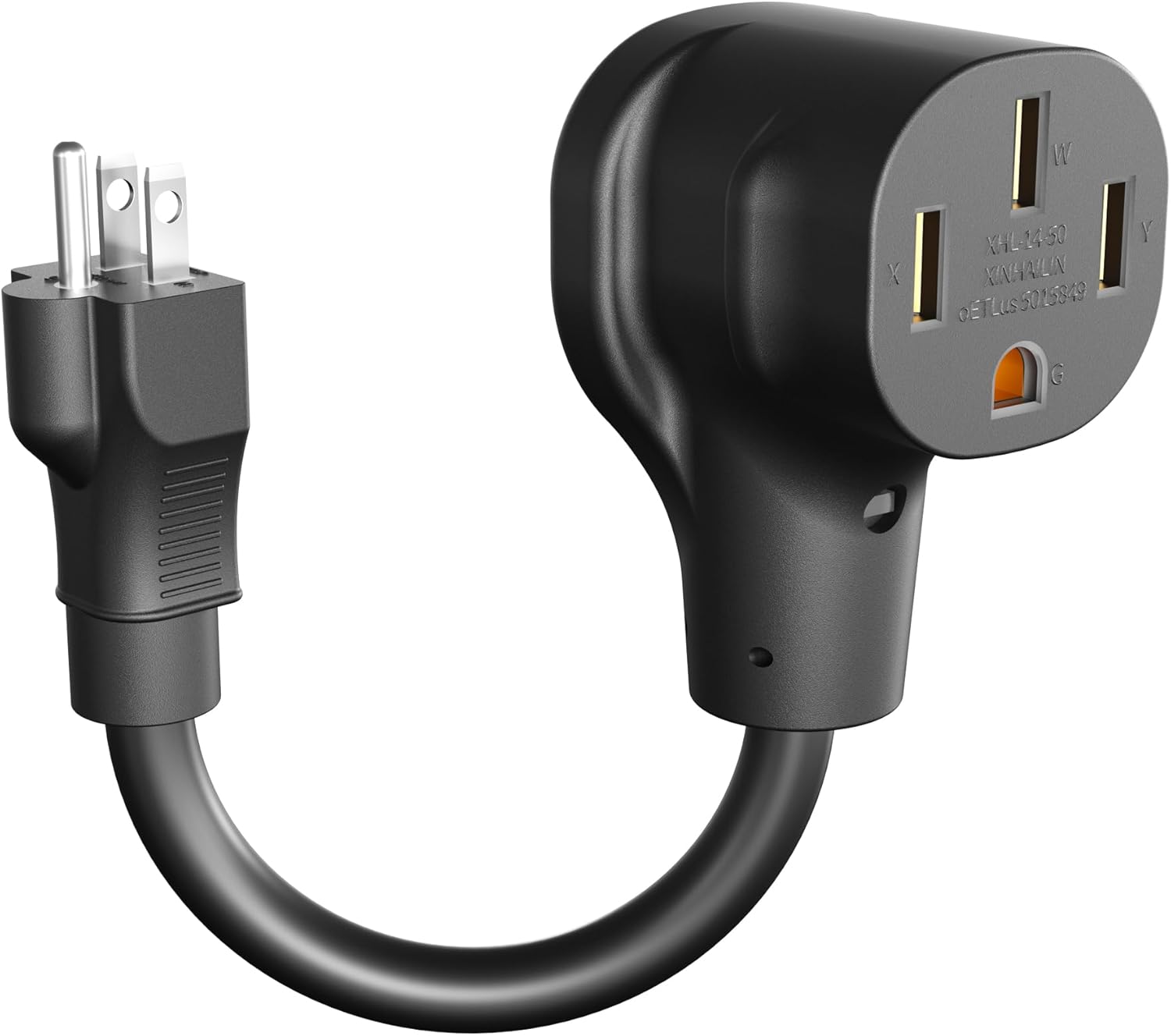 Amazon.com: 50 Amp to 110V Adapter - NEMA 5-15P Male to 14-50R Female ...