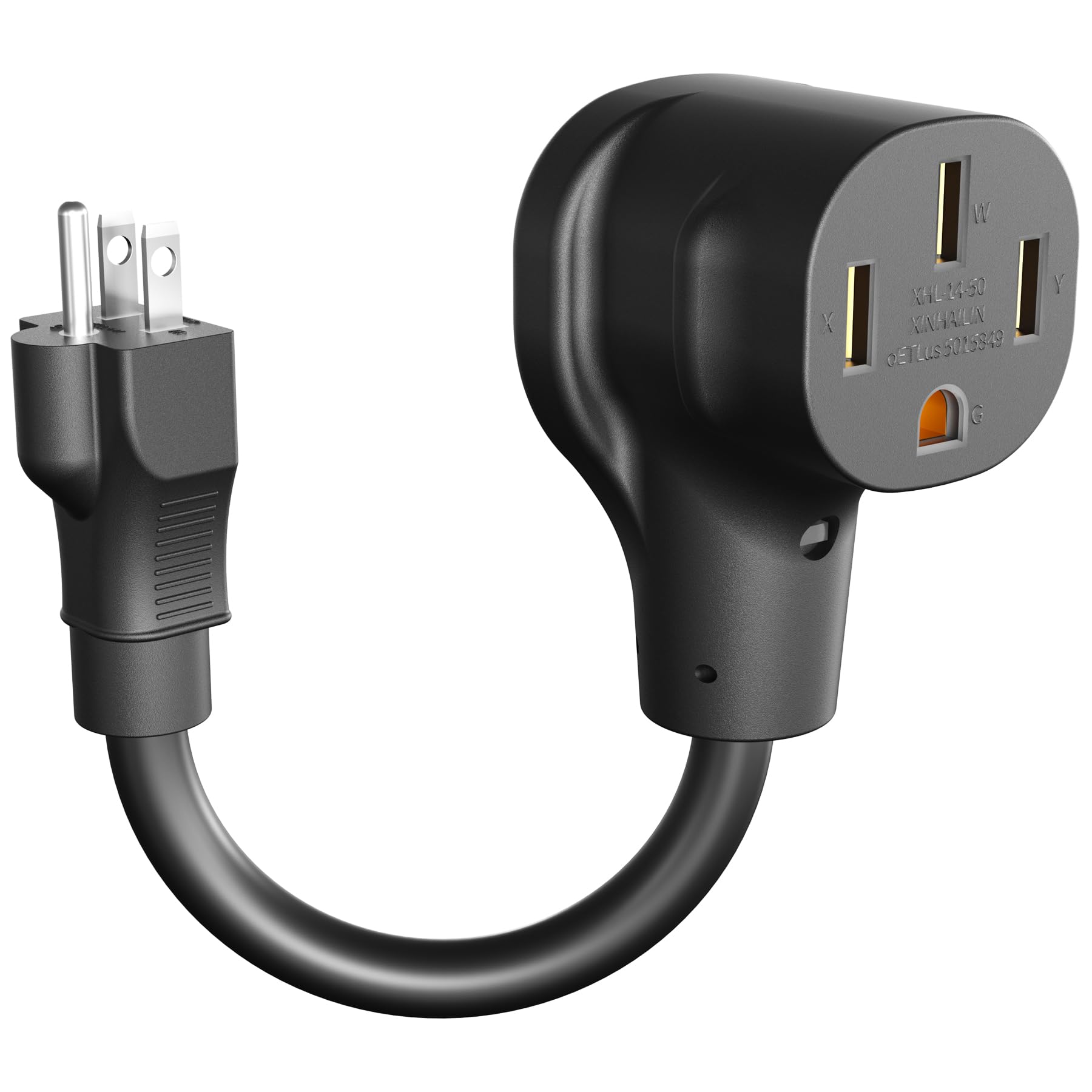 Amazon.com: 50 Amp to 110V Adapter - NEMA 5-15P Male to 14-50R Female ...