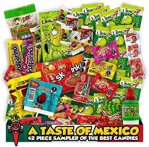 Amazon.com: Mexican Candy Assortment Mix (42 Count) : Grocery & Gourmet ...