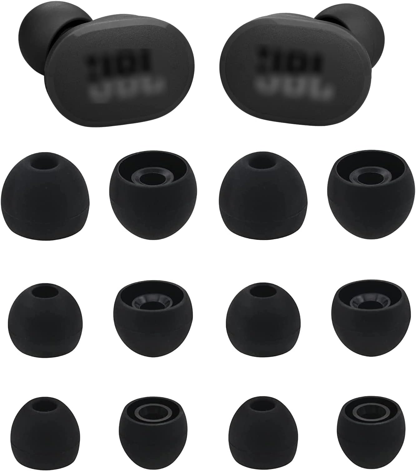 Amazon.com: ALXCD Ear Tips Compatible with JBL Tune 130NC TWS in-Ear ...